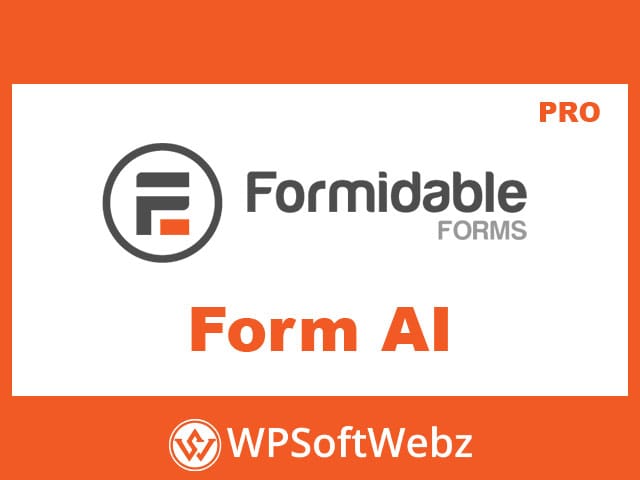 Formidable Forms AI Form Addon - Latest Version