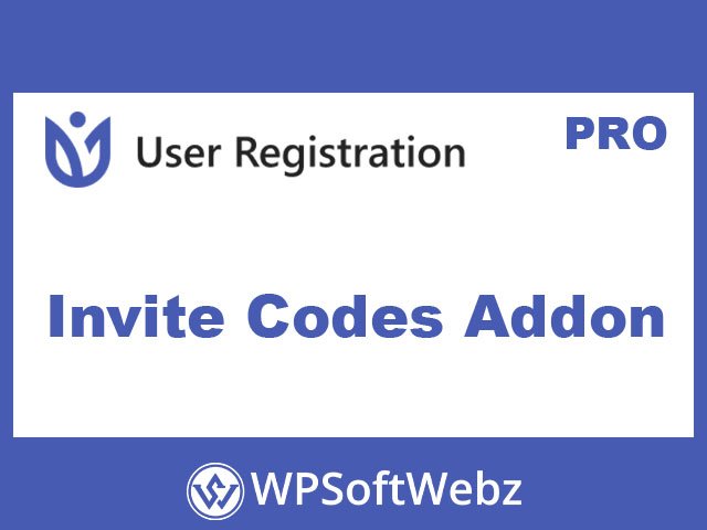 User Registration Invite Codes Add-on - Latest Version