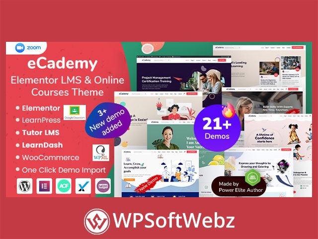 eCademy - Education LMS & Online Coaching Courses WordPress Theme ...