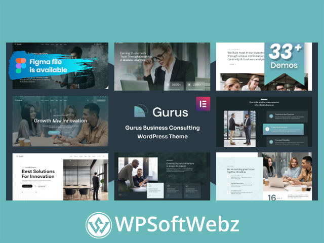 Gurus – Business Consulting WordPress Theme - Latest Version