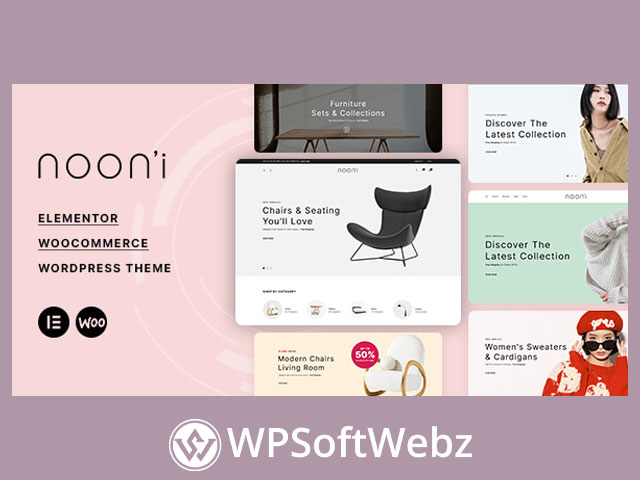 Nooni – Furniture & Fashion WooCommerce Theme - Latest Version
