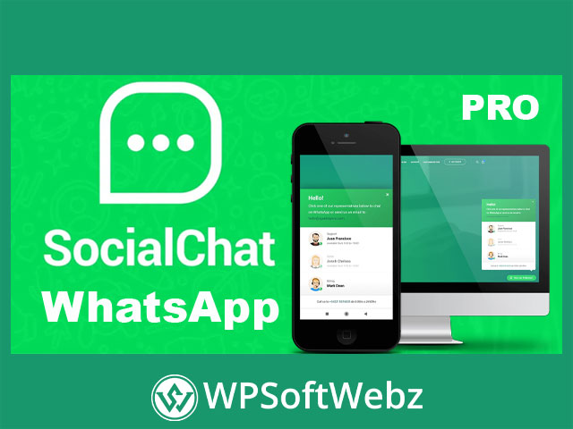 WhatsApp Chat Pro (Social Chat PRO) WordPress Plugin by QuadLayers ...