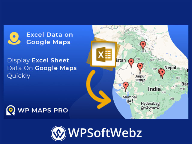 WP Maps Pro – Excel Data on Google Maps - Latest Version