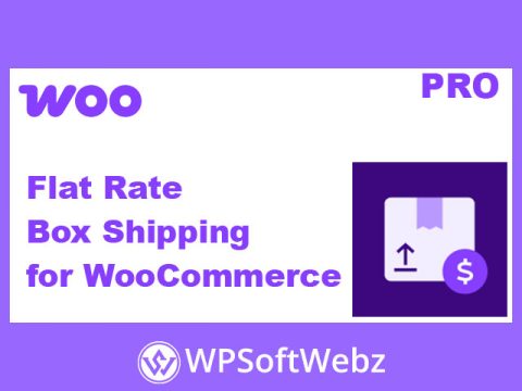 Flat Rate Box Shipping for WooCommerce