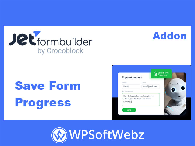JetFormBuilder Save Form Progress Addon