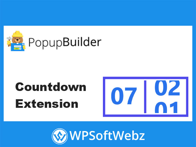 Popup Builder Countdown Popup Extension - Latest Version
